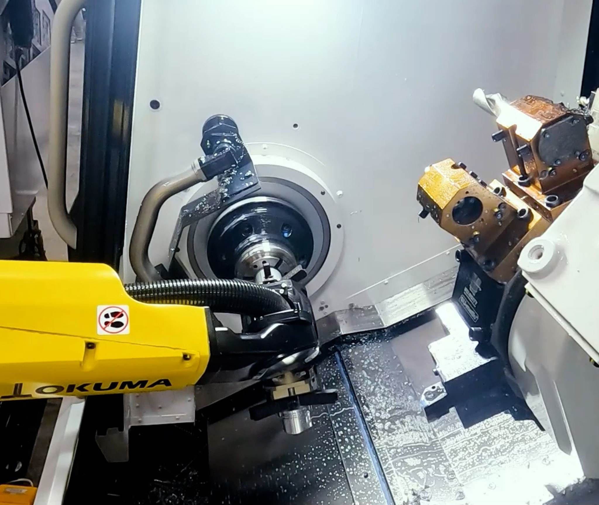 Lathe Tending Automation | Pre-Engineered Solutions | Morris